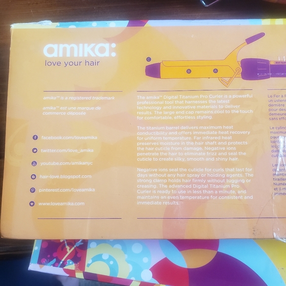 amika | Hair | Amika Digital Titanium Pro Curler 25 Mm Barrel With ...